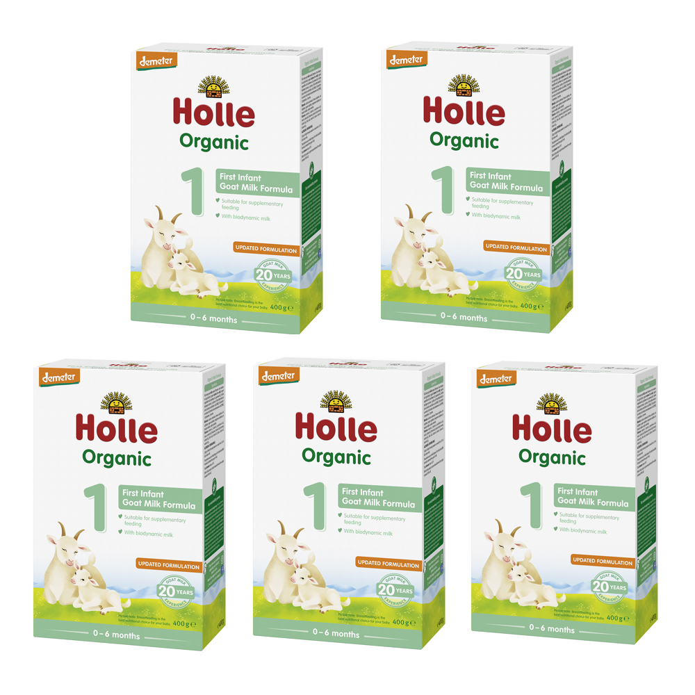 Holle | Organic Infant Goat Milk Formula 1 (2584) x 5 Boxes *Best ...