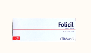 Folicil | Folicil Tablet 5mg 葉酸5毫克 60粒 到期日:08.2024 | HKTVmall 香港最大網購平台