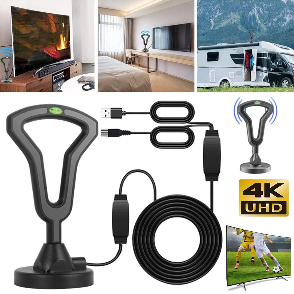 屯京 | 黑色4k數位電視天線dvb-t2 車用dtmb天線 天線放大器 [平行進口] | HKTVmall 香港最大網購平台