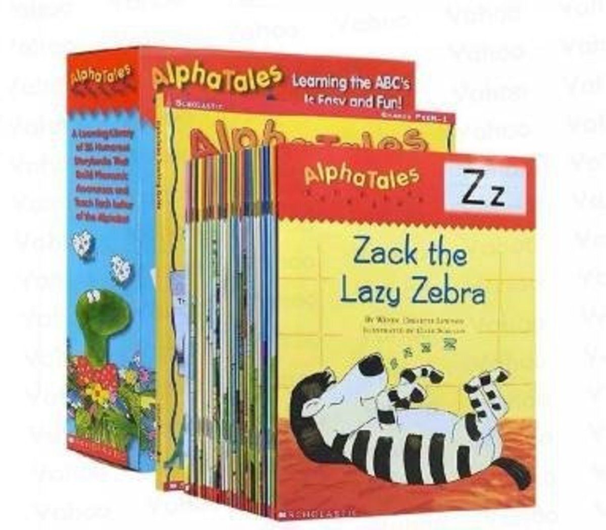 SCHOLASTIC | AlphaTales A to Z Tales字母故事繪本 (26本) 送免費CD｜配合有趣故事彩圖和練習頁｜平行 ...