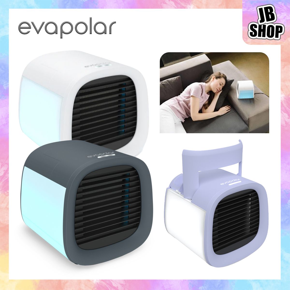 evapolar | evaCHILL EV-500 小型流動冷風機 | 顏色 : 黑色 | HKTVmall 香港最大網購平台