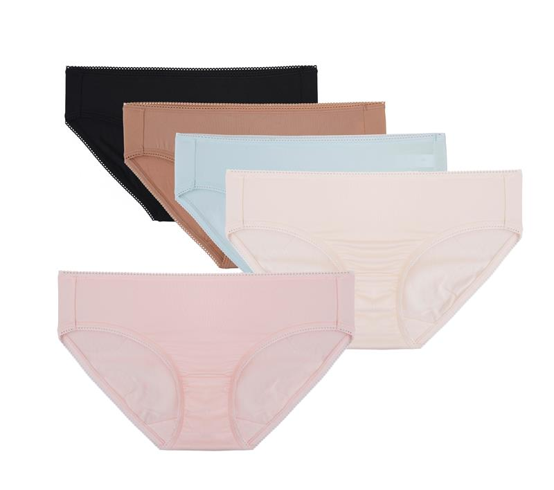 sloggi | SLOGGI SHINE低腰內褲 - 5件裝 (多色V003) | 尺碼 : M | HKTVmall 香港最大網購平台