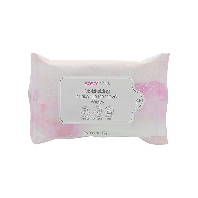 Sasatinnie | Sasatinnie 保濕卸妝濕巾 Pink 15片裝 | HKTVmall 香港最大網購平台