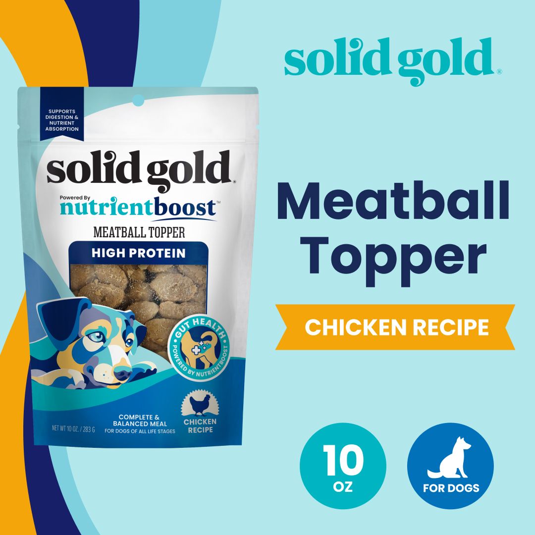 Solid Gold | 高蛋白營養吸收、腸道健康 狗狗肉丸 雞肉配方 10oz (EXP:08 2025) | HKTVmall 香港最大網購平台