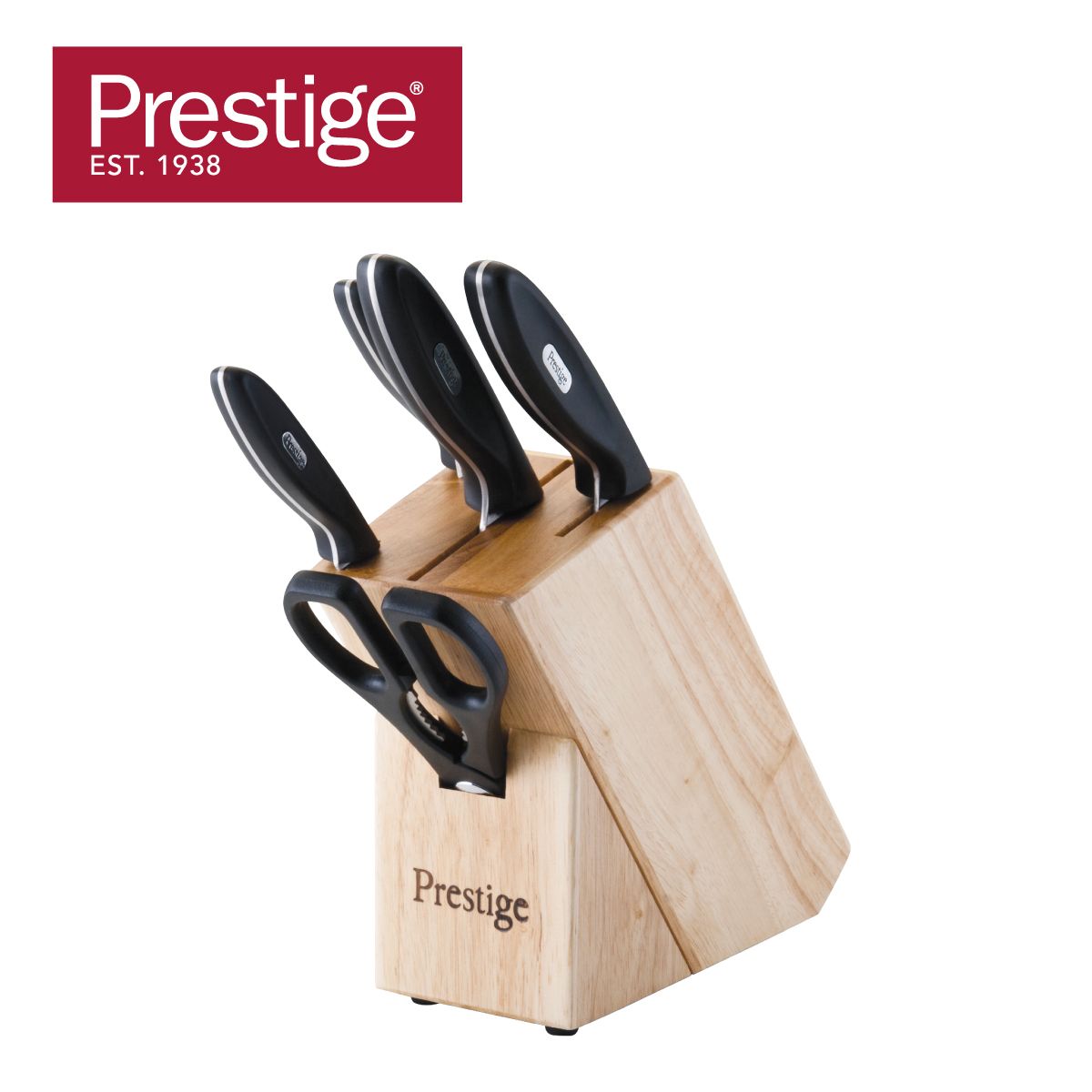MEYER | 6PC KNIFE BLOCK SET - PRESTIGE (#56235) | HKTVmall The Largest HK Shopping Platform