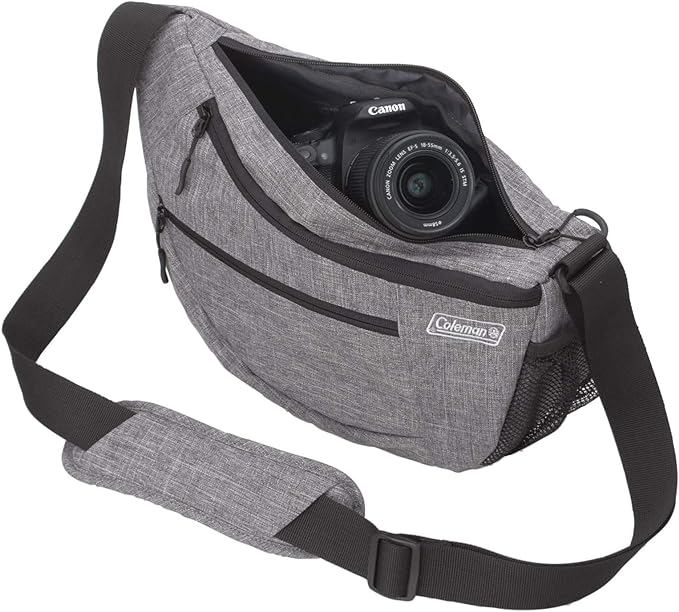 Coleman | Coleman CO-8740 Camera Bag Shoulder Bag SLR 4.5L Melange Gray ...