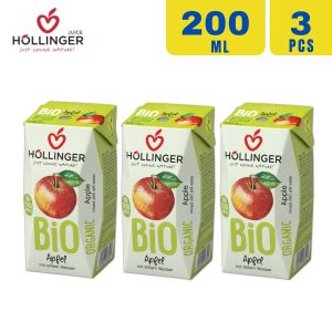 HOLLINGER | Organic APPLE No Sugar Added Juice, 200mlx3 | HKTVmall The ...