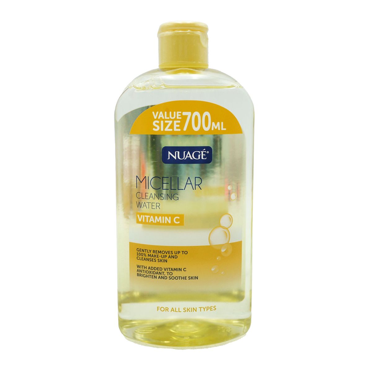 NUAGE | NUAGE Micellar Water With VITAMIN C 700 ML,NUAGE 膠束水，含維生素 C 700ml， | HKTVmall 香港最大網購平台