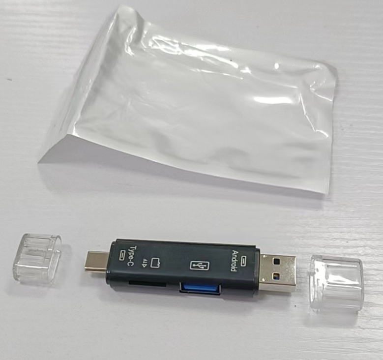 日本暢銷 | 黑色 5合1 OTG 讀卡器 Usb 2.0 Type-c 讀卡器 手機轉接頭 多功能 讀卡 讀卡器 | 尺碼 : A | HKTVmall 香港最大網購平台