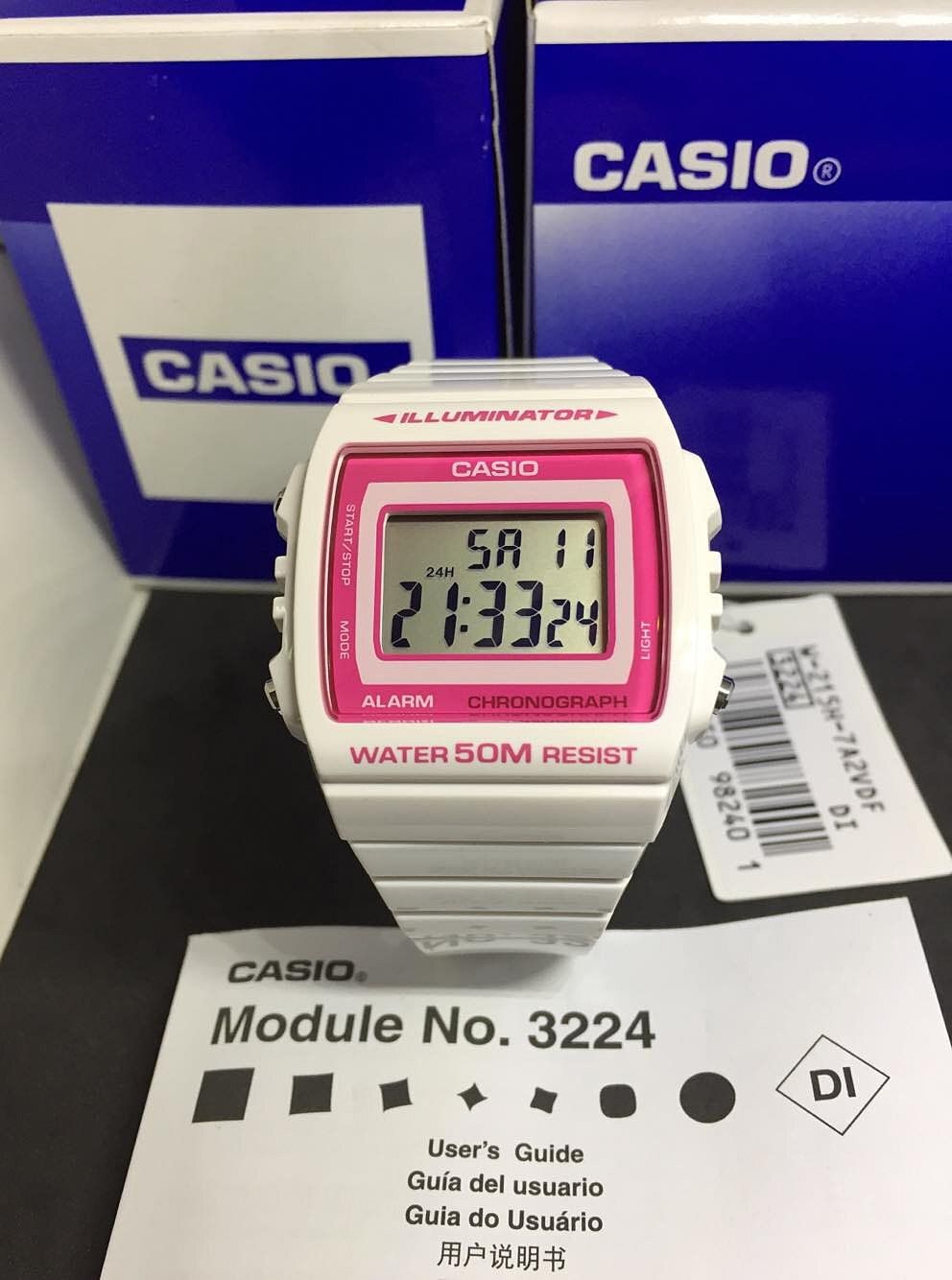 Casio | 卡西歐 CASIO Vintage W215 W215H W-215 W-215H W-215H-7A2 手錶 錶 手表 表 ...