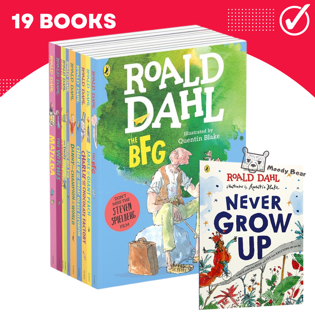 Penguin Books | 全彩版本 Roald Dahl Full Colour Collection (19 Books) 羅爾德達爾 ...