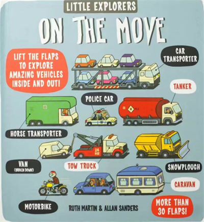 USBORNE | Little Explorers On The Move | HKTVmall 香港最大網購平台