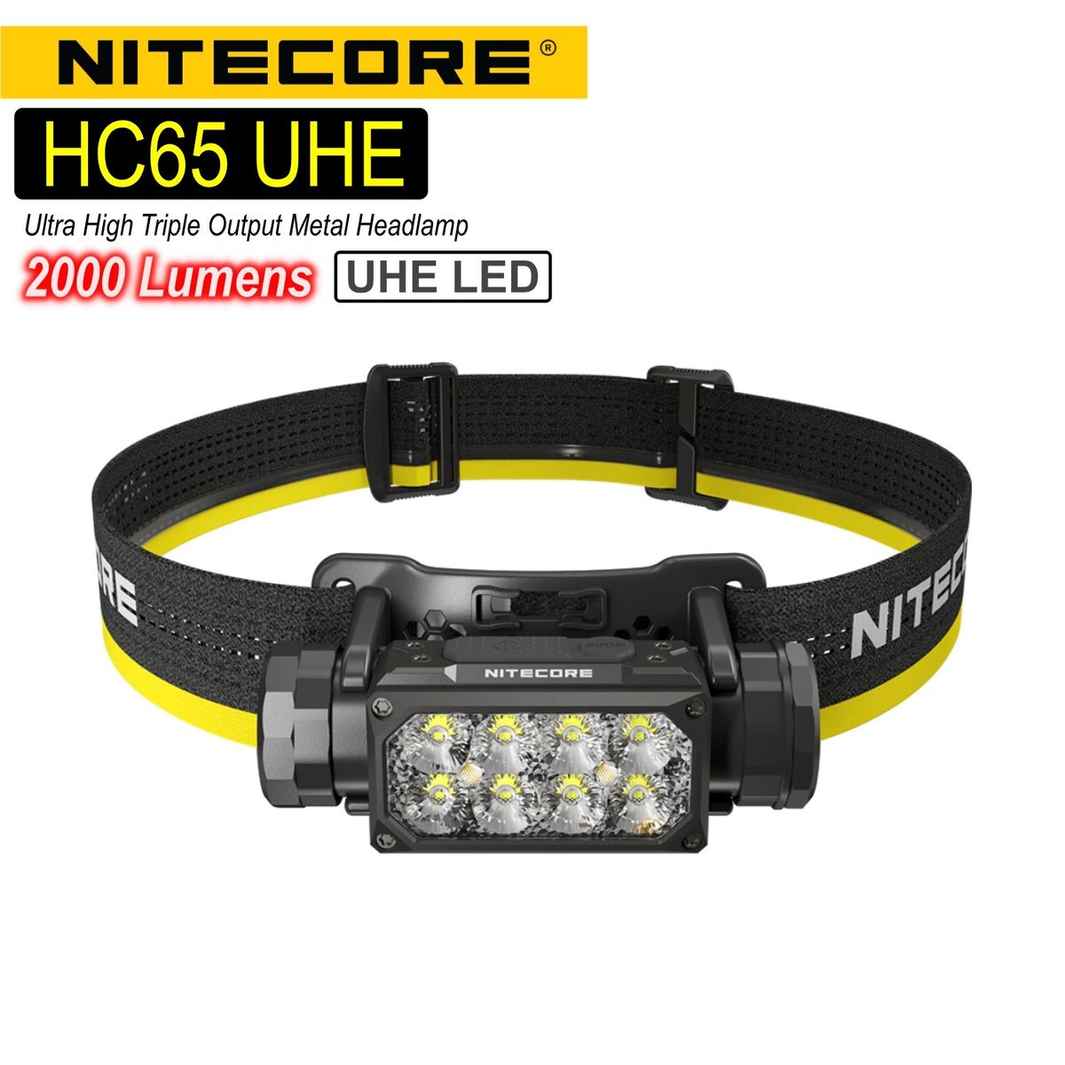 NITECORE | HC65 UHE 2000lm 超光 3輸出 金屬頭燈 | HKTVmall 香港最大網購平台