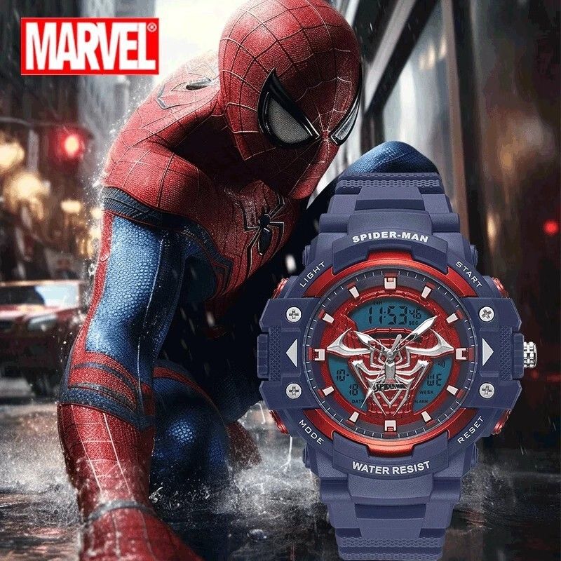 MARVEL | MARVEL - SPIDERMAN - Analog-digital watch - BLUE (Licensed by ...