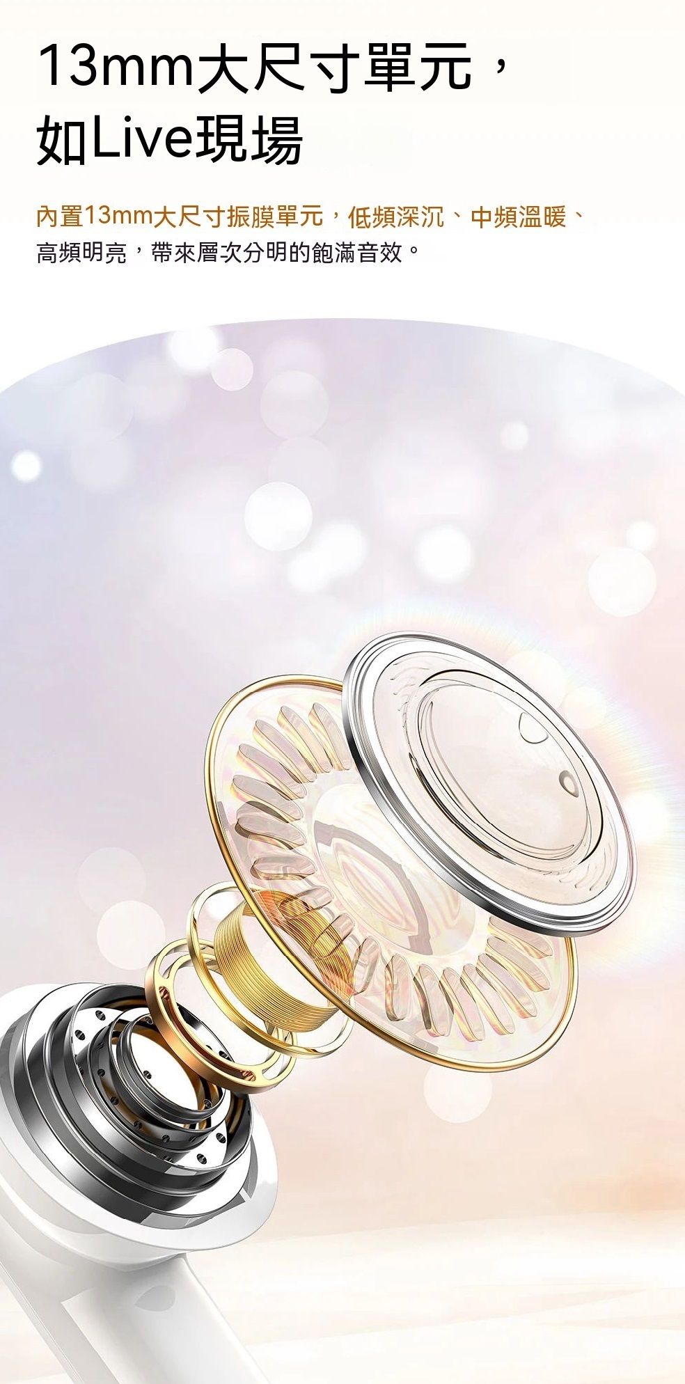 AWEI | T71 無線藍牙耳機 白色 圓潤倉體 藍牙5.3 手勢觸控 | 顏色 : 白色 | HKTVmall 香港最大網購平台