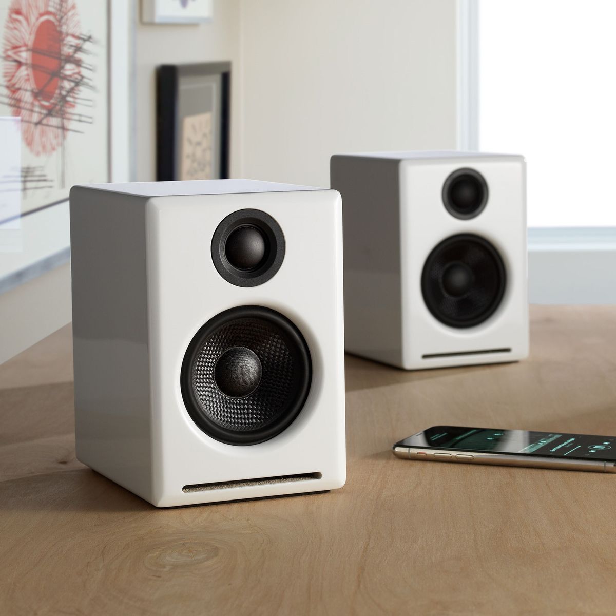 audioengine | A2+ 藍牙有源喇叭（白色）｜藍牙喇叭｜桌上喇叭｜音箱｜音響｜音樂播放器｜擴音器 | HKTVmall 香港最大網購平台