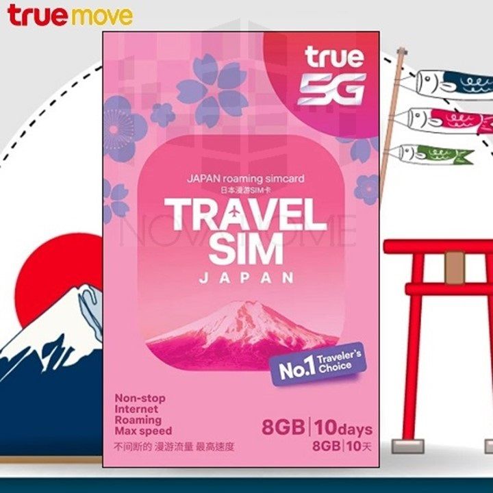 TrueMove H | Truemove 日本 10日 | 10天 無限上網卡 | 數據卡 (8GB FUP) | HKTVmall 香港最 ...