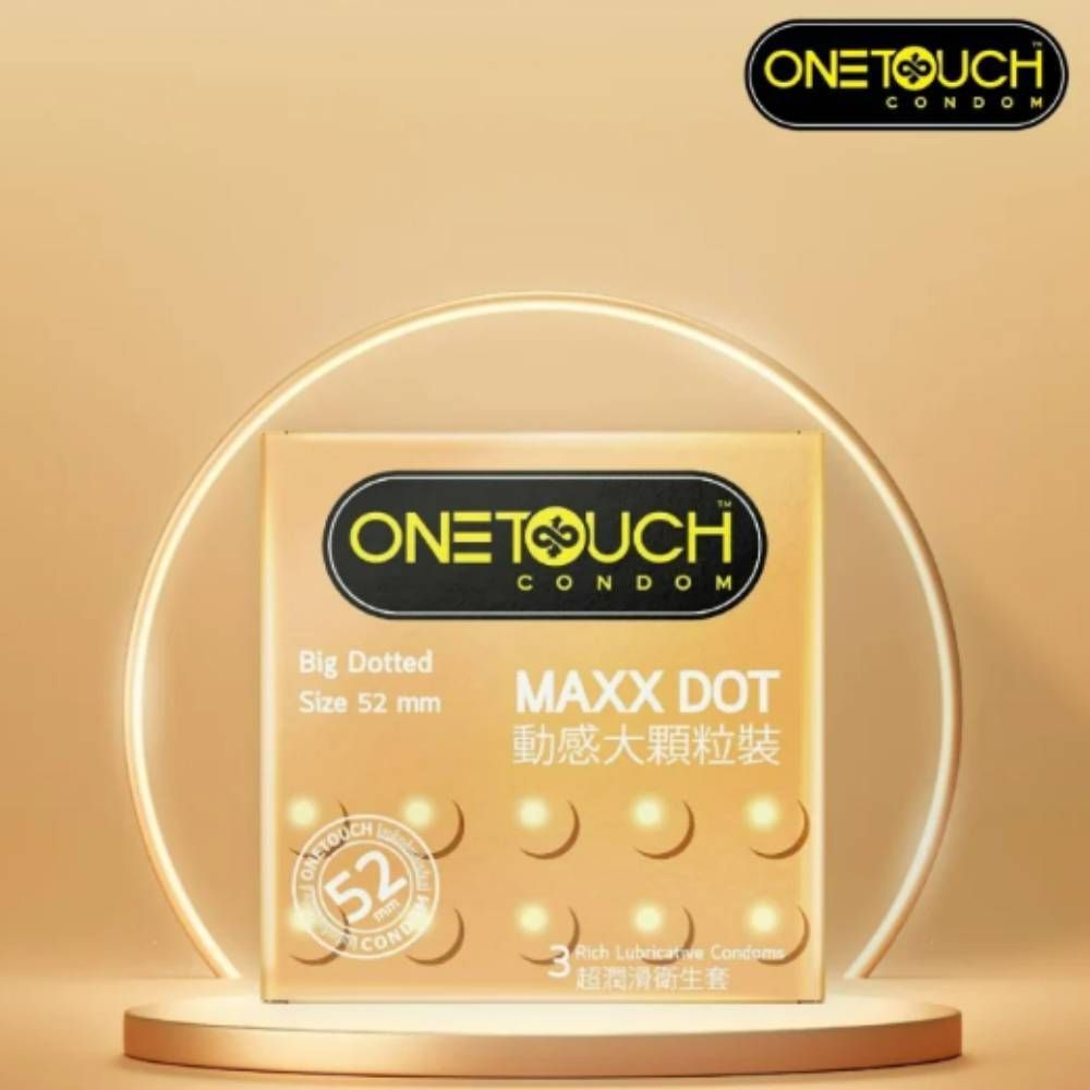 OneTouch | 超潤滑安全套 動感大顆粒裝 3片裝 | HKTVmall 香港最大網購平台