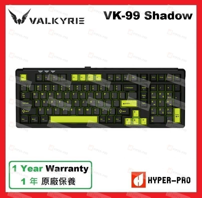 VK | Valkyrie VK-99 影墨 98鍵 RGB 三模 無線 熱拔插 機械鍵盤 - 紅軸 | HKTVmall 香港最大網購平台