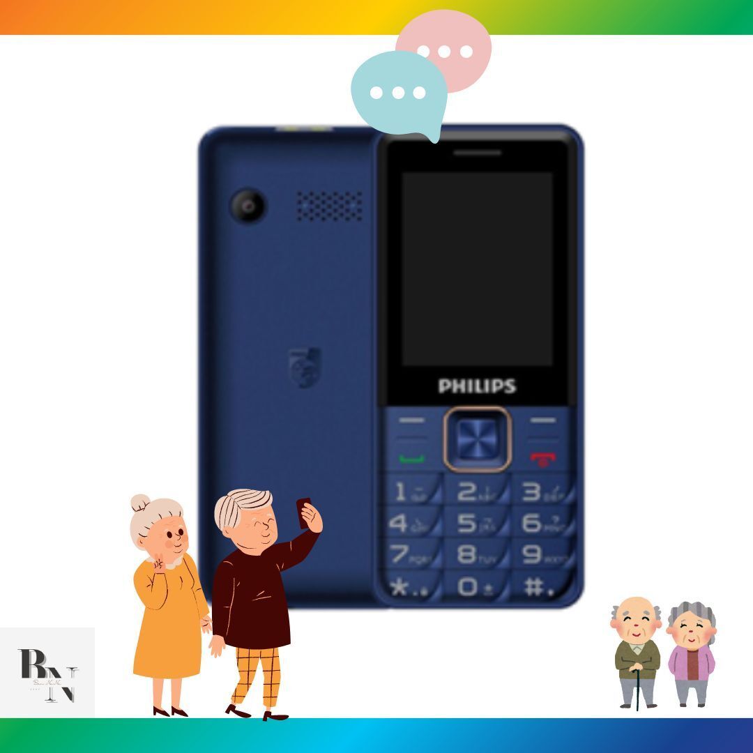 飛利浦 | Philips E6220 4G 大螢幕老人機 (繁體中文版) 藍色 長者手機【平行進口】 | HKTVmall 香港最大網購平台