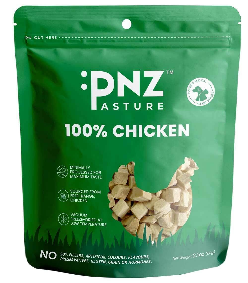 PNZ PASTURE | 牧場滋味 凍乾雞肉 貓犬零食 60g Exp.Date 06/11/2025 | HKTVmall 香港最大網購平台