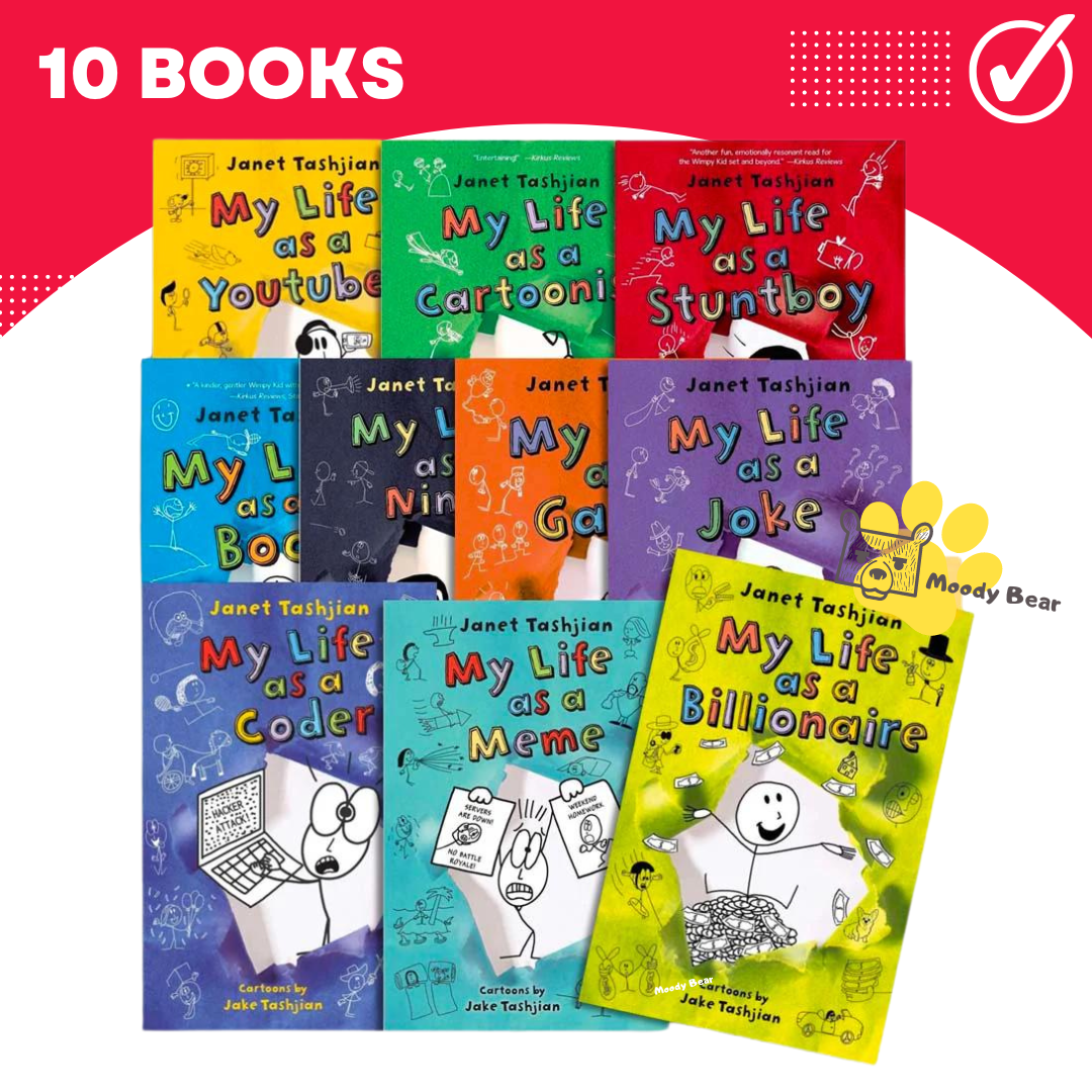 Square Fish | My Life As A Series Bundle| Wimpy Kids讀者喜愛｜Children Book ...