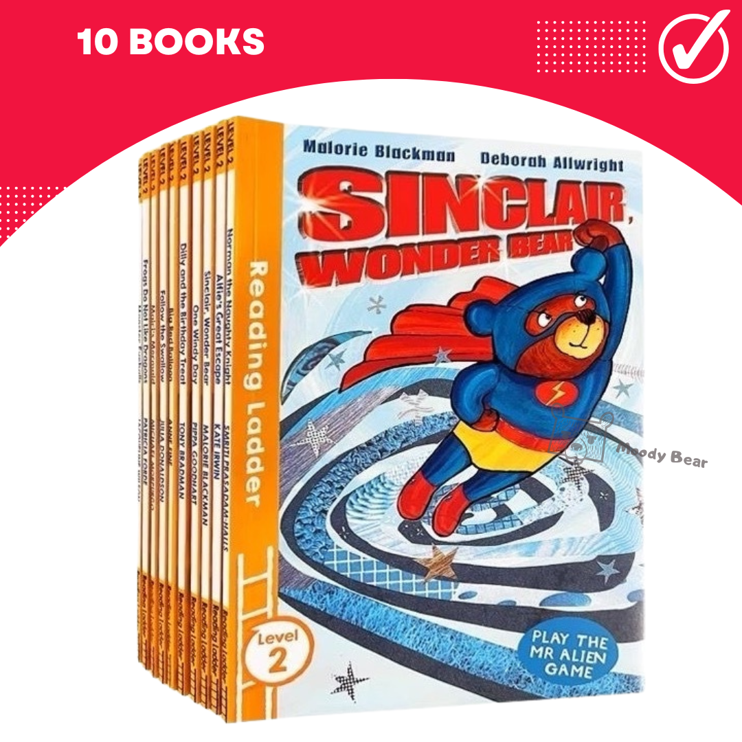 Children's Books | Reading Ladder Pack x 10 Books【Level 2】兒童睡前故事 / 兒童英文 ...