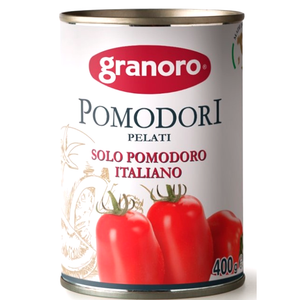 granoro | 意大利GRANORO Whole Peeled Tomatoes (POMODORI)全個去皮番茄 400g#1448 ...