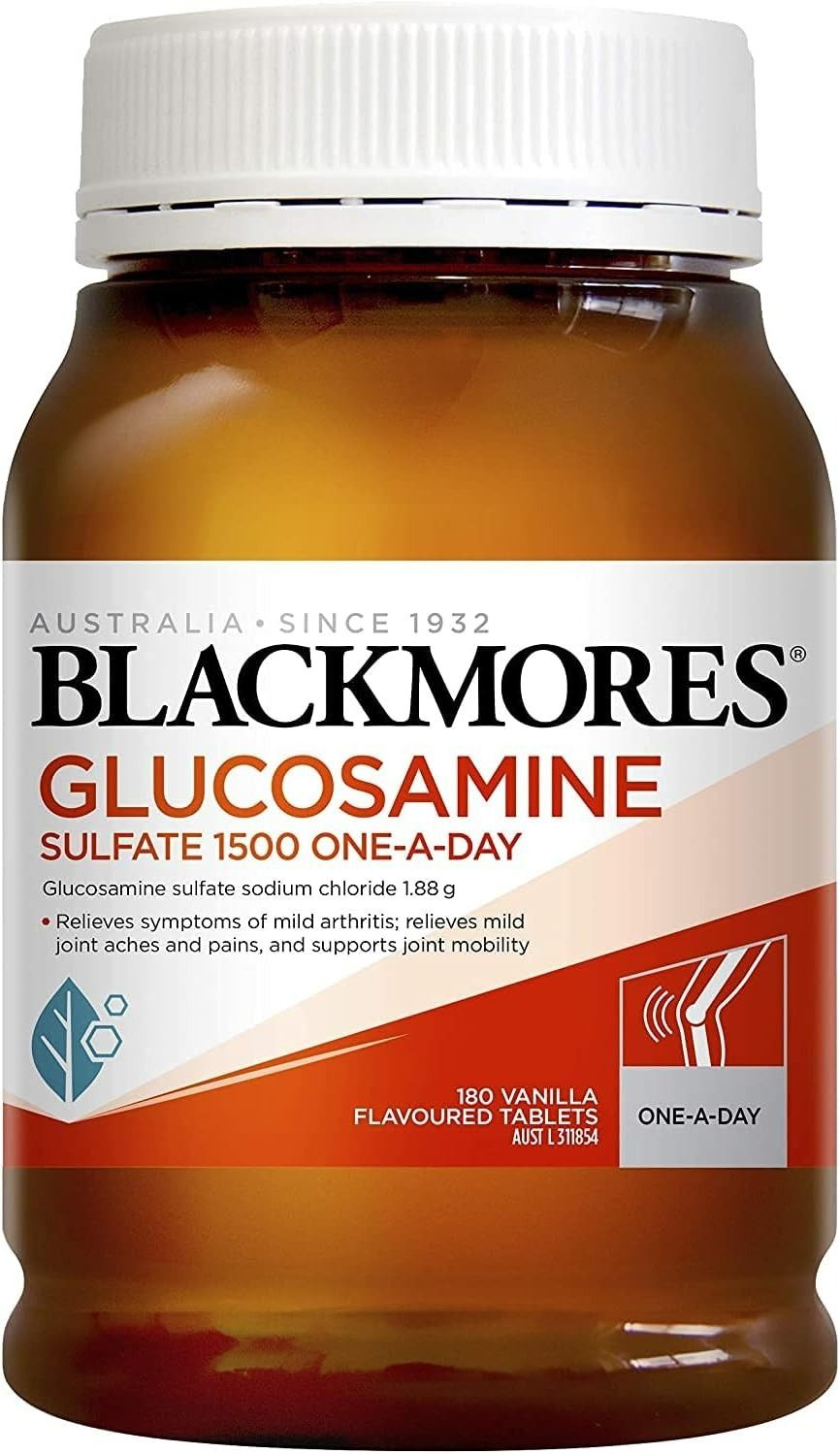 BLACKMORES | lackmores 關節靈葡萄糖胺 1500mg 180粒 (平行進口) | HKTVmall 香港最大網購平台