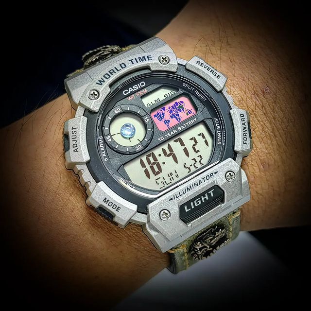 Casio | 卡西歐 CASIO AE1400 AE1400WHD AE-1400 AE-1400WHD AE-1400WHD-1 AE ...