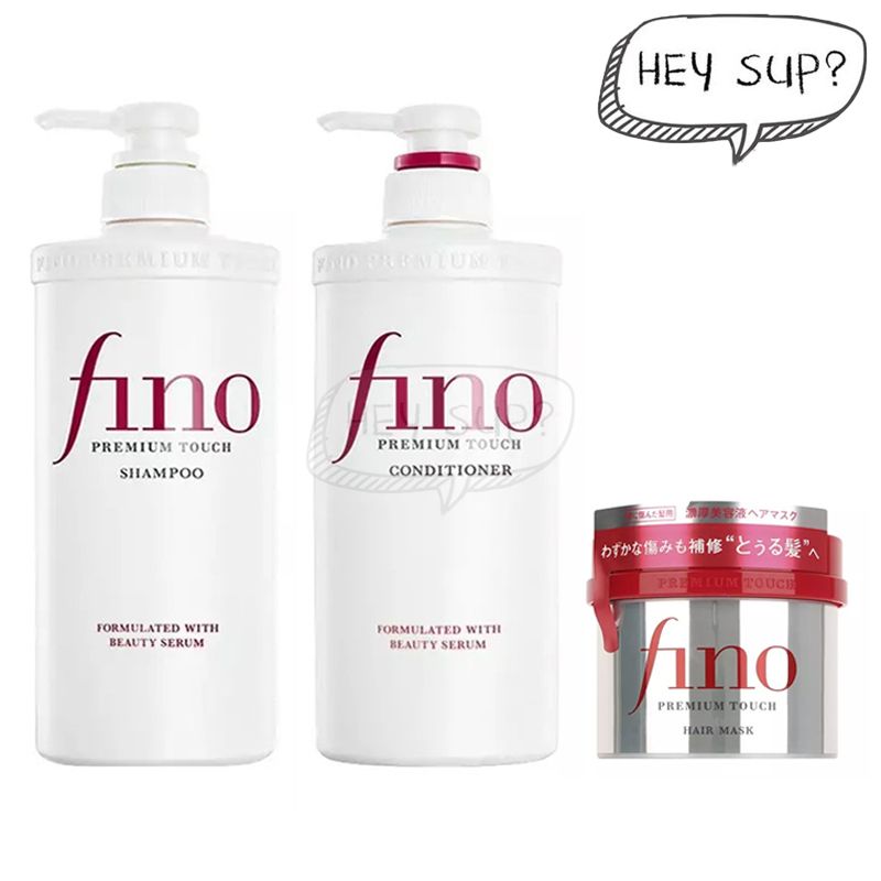 SHISEIDO | FINO Premium Touch Hair Set (Shampoo 550ml + Conditioner ...