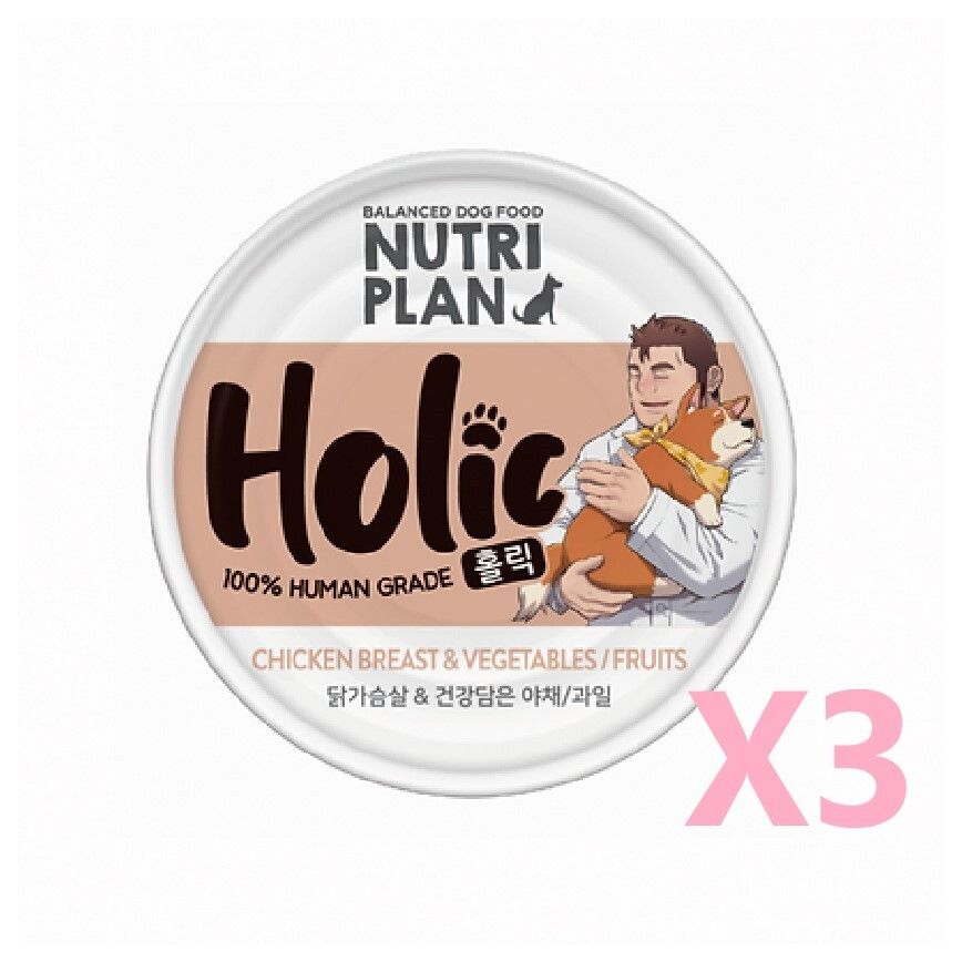 NUTRI PLAN | NUTRIPLAN狗罐頭 狂熱系列 雞肉及蔬果 85g - 限時優惠 3件裝 #NUTRIPLAN 罐頭 #狗罐 | HKTVmall The Largest HK ...