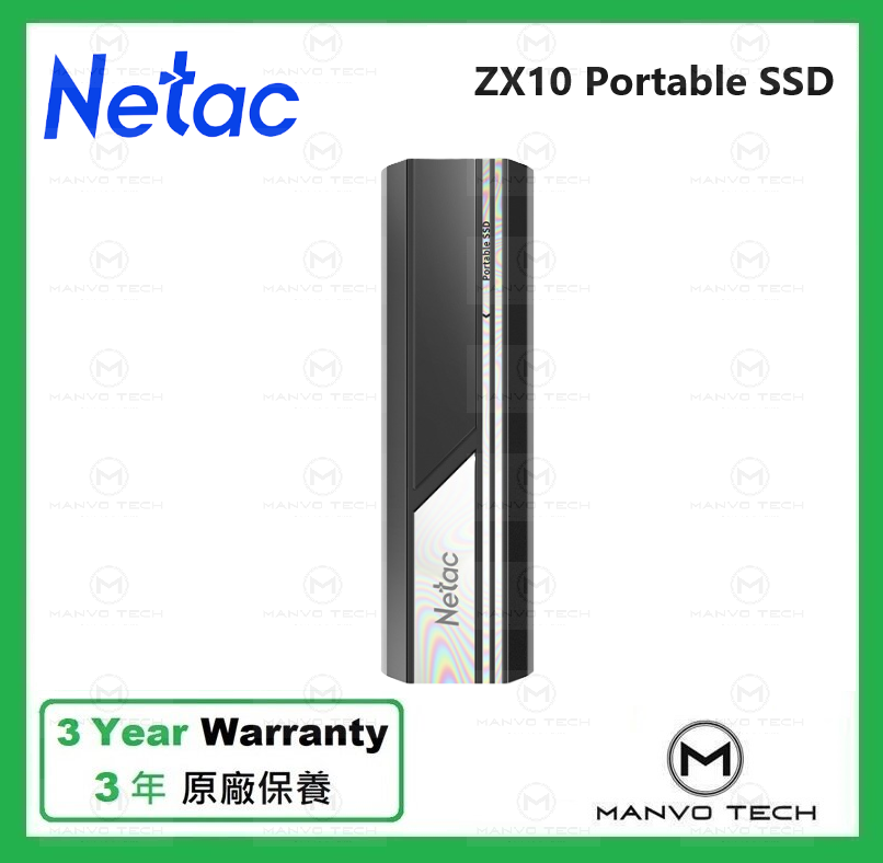 Netac | ZX10 Portable 2TB SSD 外置 固態 硬盤 | 儲存容量 : 2TB | HKTVmall 香港最大網購平台