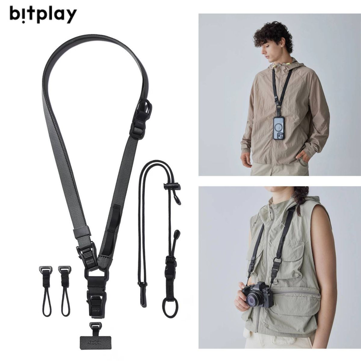 Bitplay | Multi-Use Strap 多用途掛繩 黑色 | 顏色 : 黑色 | HKTVmall 香港最大網購平台