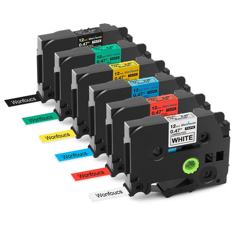 全城熱賣 | 代用標籤帶 (Brother - Tze334) 黑底金字 12mm | HKTVmall 香港最大網購平台