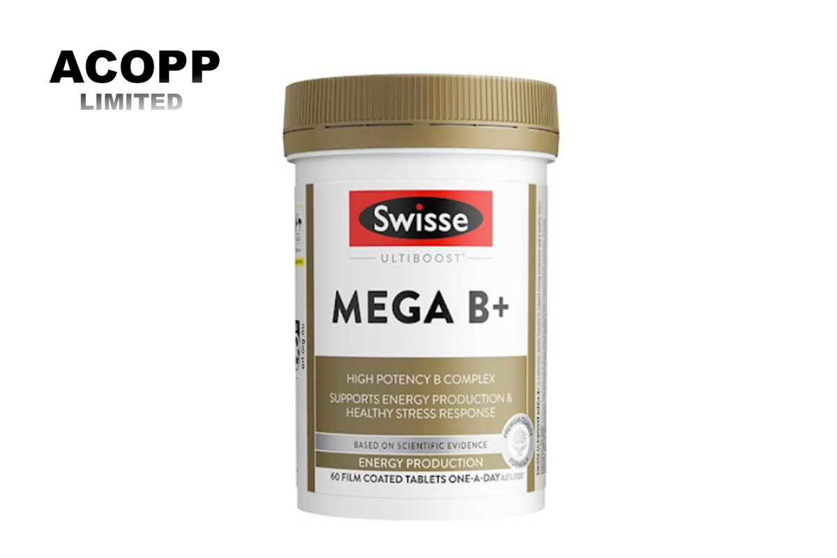 Swisse | Swisse Ultiboost Mega B 複合維他命B 60粒裝 (平行進口) | HKTVmall 香港最大網購平台
