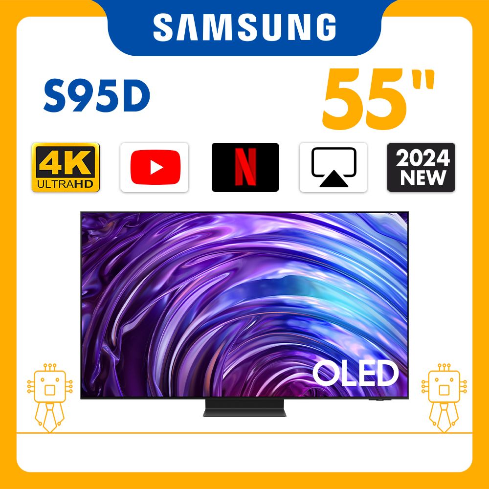 Samsung | 55 OLED 4K S95D 智能電視 QA55S95DAJXZK 55S95D | HKTVmall 香港最大網購平台