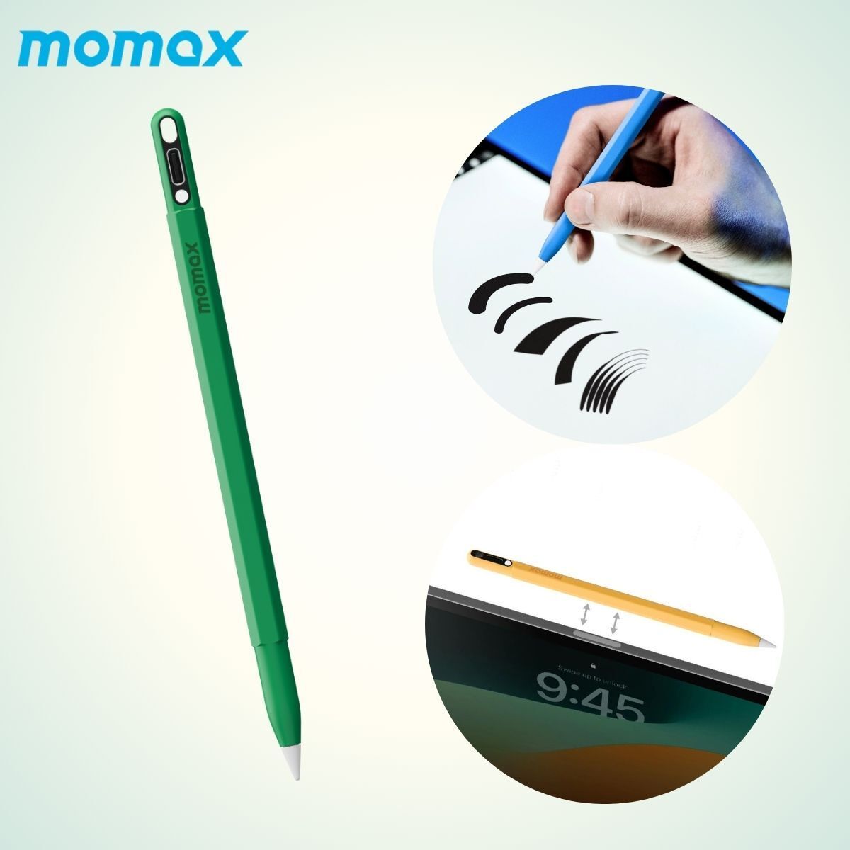MOMAX | Mag.Link Pop 主動式電容觸控筆 (綠) – TP10G | 顏色 : 綠色 | HKTVmall 香港最大網購平台