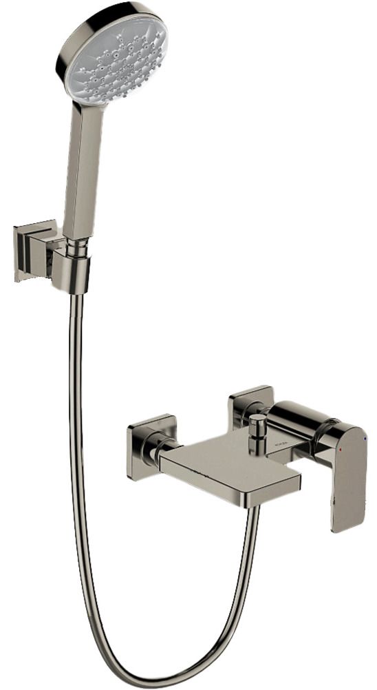 KOHLER | K-23494T-4-BN Parallel™ 掛牆式浴缸與淋浴龍頭 (羅曼銀) | HKTVmall 香港最大網購平台