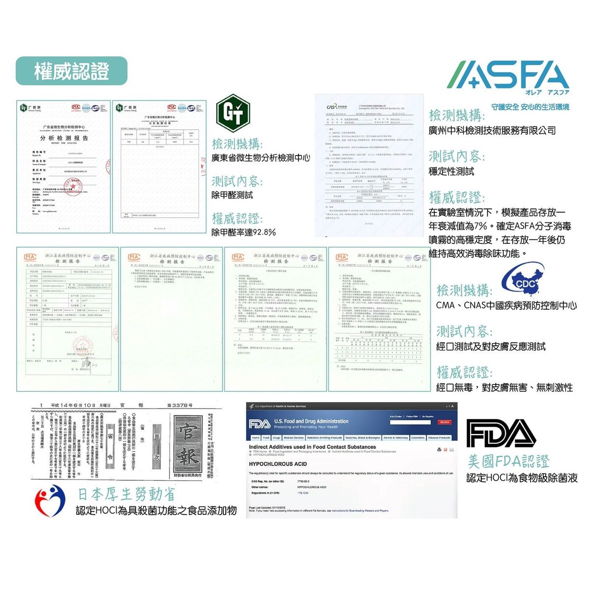 ASFA | WATER Disinfectant & Deodorisation Spray (ENHANCED) │ Refill ...