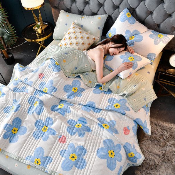 CW | 小清新水洗夏涼被(海棠)【200x230cm】 | HKTVmall 香港最大網購平台