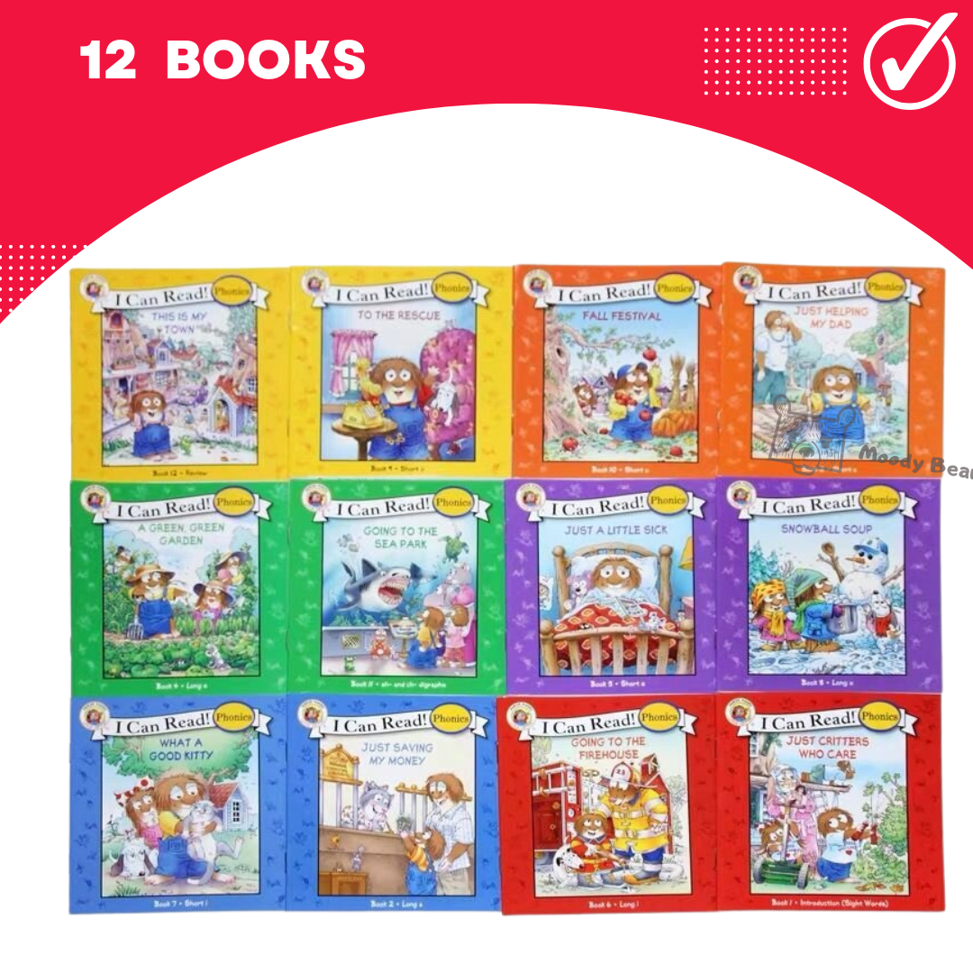 I CAN READ | Little Critter / 12-Book Phonics Fun! (12本書) /學習聲音之間的關係 ...