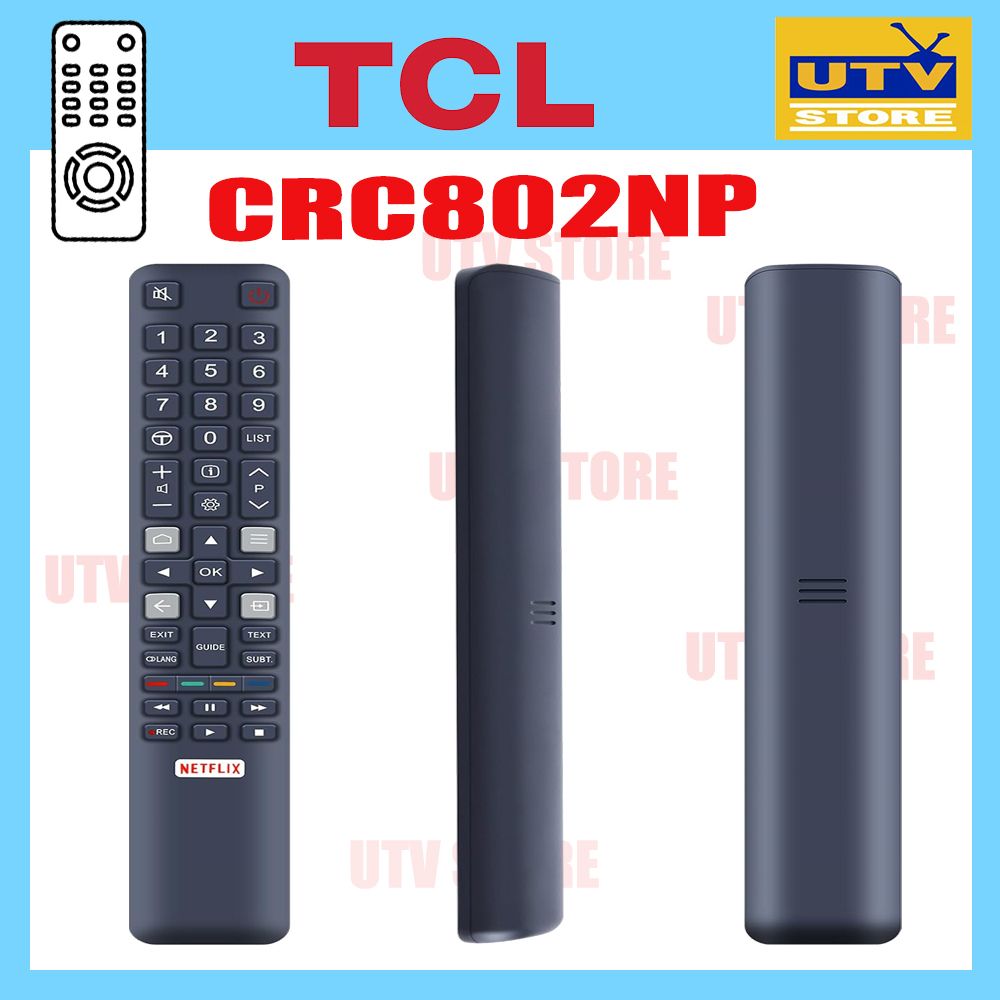 TCL | CRC802NP TCL 4K 超高清液晶 / LED 智慧電視 遙控器 Control RC802N | HKTVmall 香港 ...