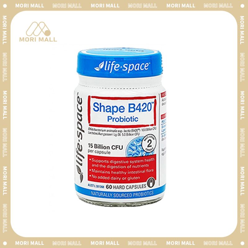 life-space | 益倍適 塑身B420益生菌- 60粒硬膠囊【平行進口】減肥瘦身益生菌 B420減肥Life Space EXP:05/2025 | HKTVmall 香港最大網購平台