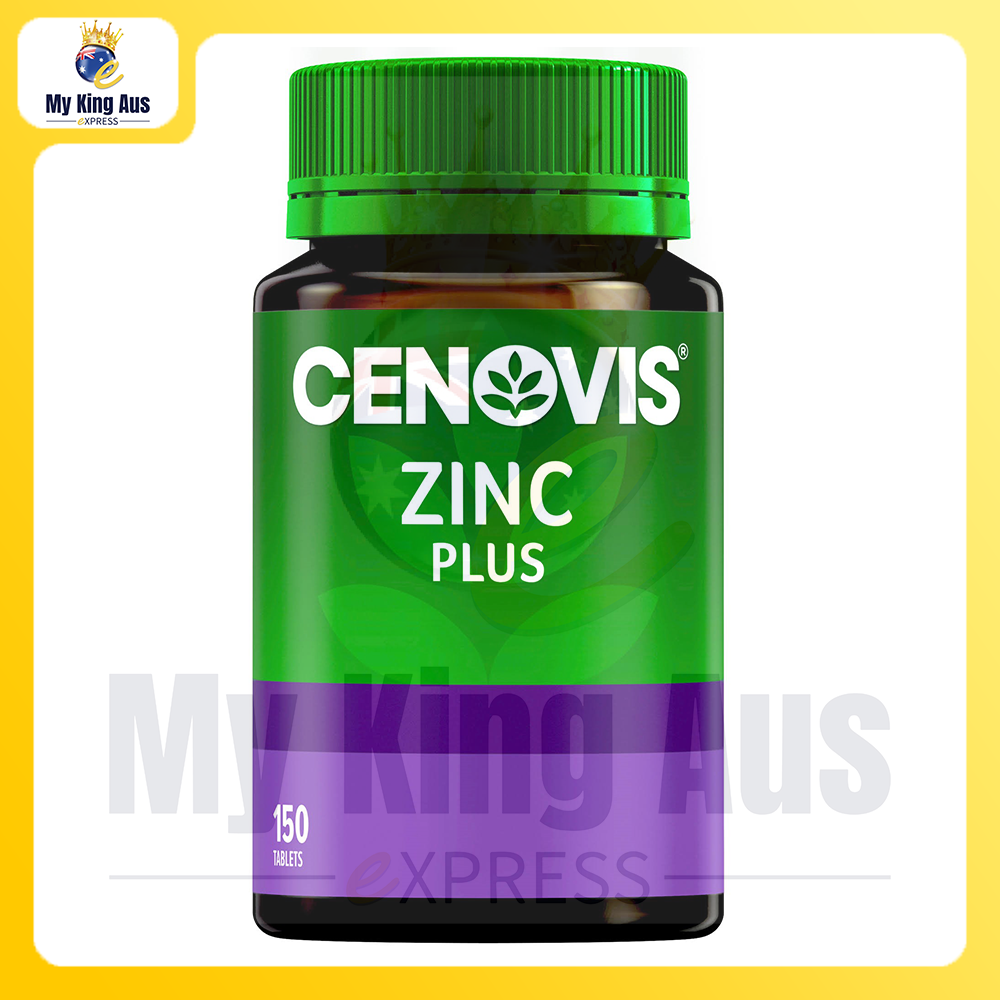 CENOVIS | Zinc Plus General Wellbeing + Skin Health 150 tablets ...