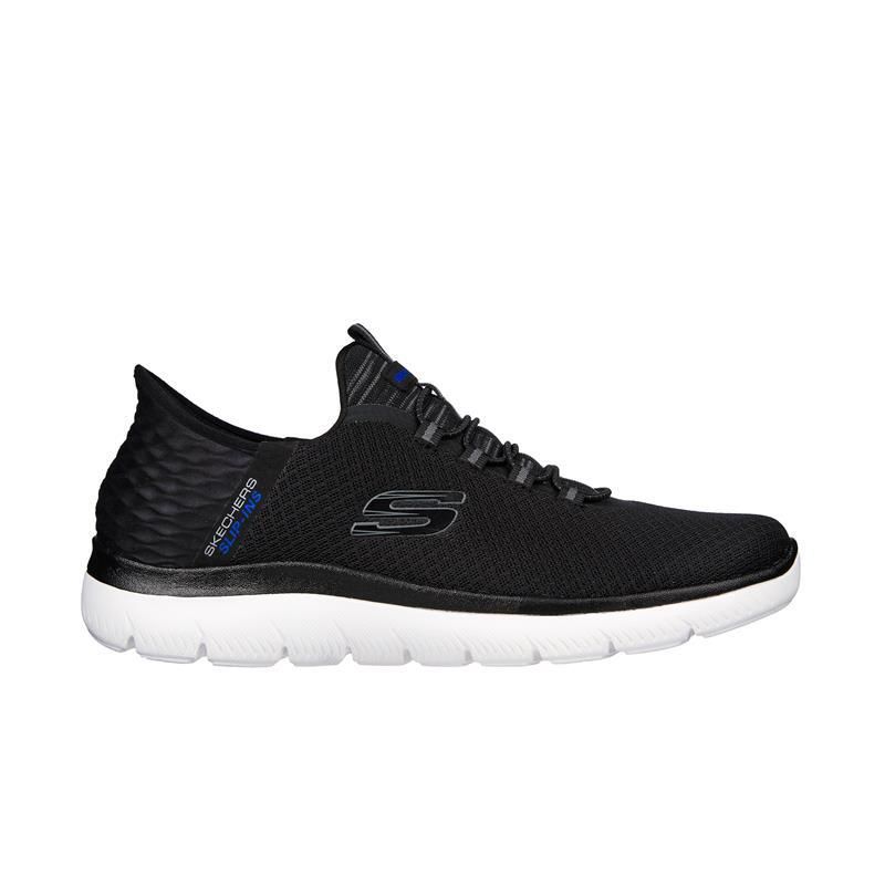 SKECHERS | SLIP INS 速穿科技: SUMMITS 男裝健步鞋 | 顏色 : 黑色 | 尺碼 : US 10 | HKTVmall 香港最大網購平台