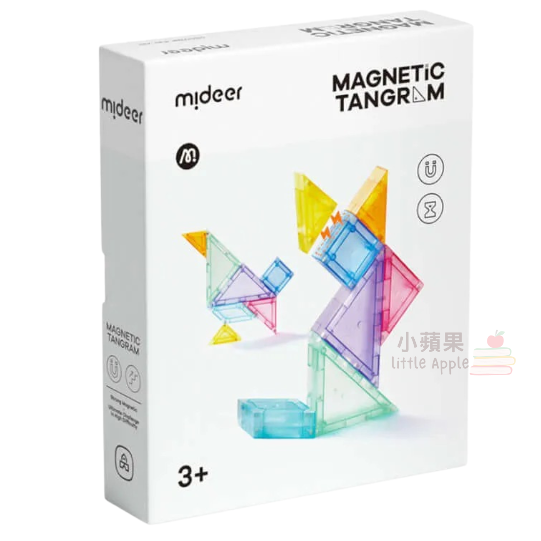 MiDeer | Mideer Magnetic Tangram【幼稚園/小學數學教具版】| 磁力七巧板 | 訓練專注力 | 3D | 平行 ...