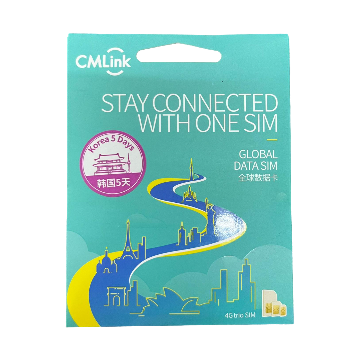 中國移動香港 | CMLink【5日】韓國 4G/3G 【每日1GB數據後限速】 無限上網卡數據卡SIM咭 [C35] | HKTVmall 香港最大網購平台