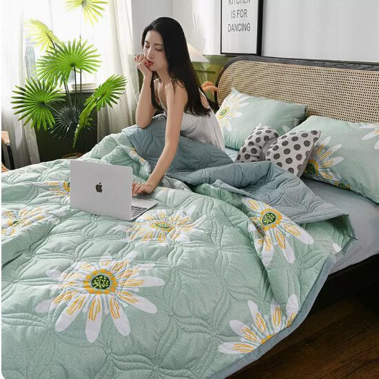 全城熱賣 | 空調水洗棉被【落花】尺寸【200x230cm】# | HKTVmall 香港最大網購平台