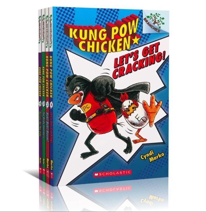 SCHOLASTIC | Kung Pow Chicken Collection (Books #1-4) |平行進口 | HKTVmall ...
